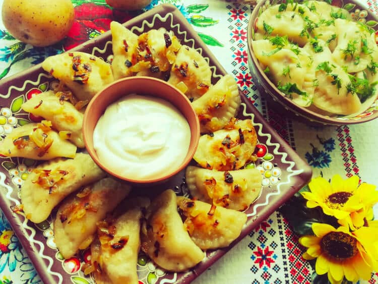 Varenyky with potato – Ukrainian Recipes