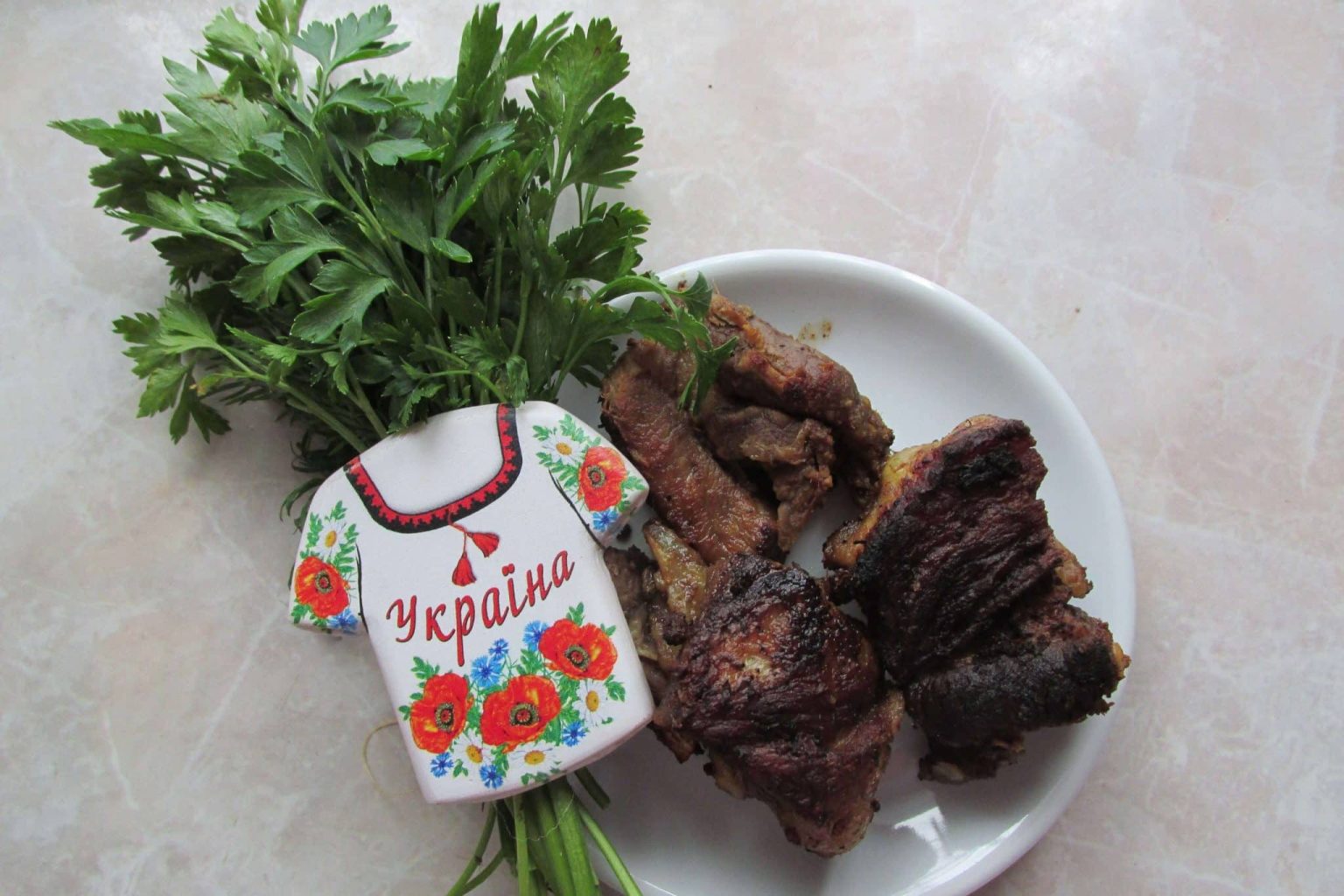 Tender pork ribs | Ukrainian recipes