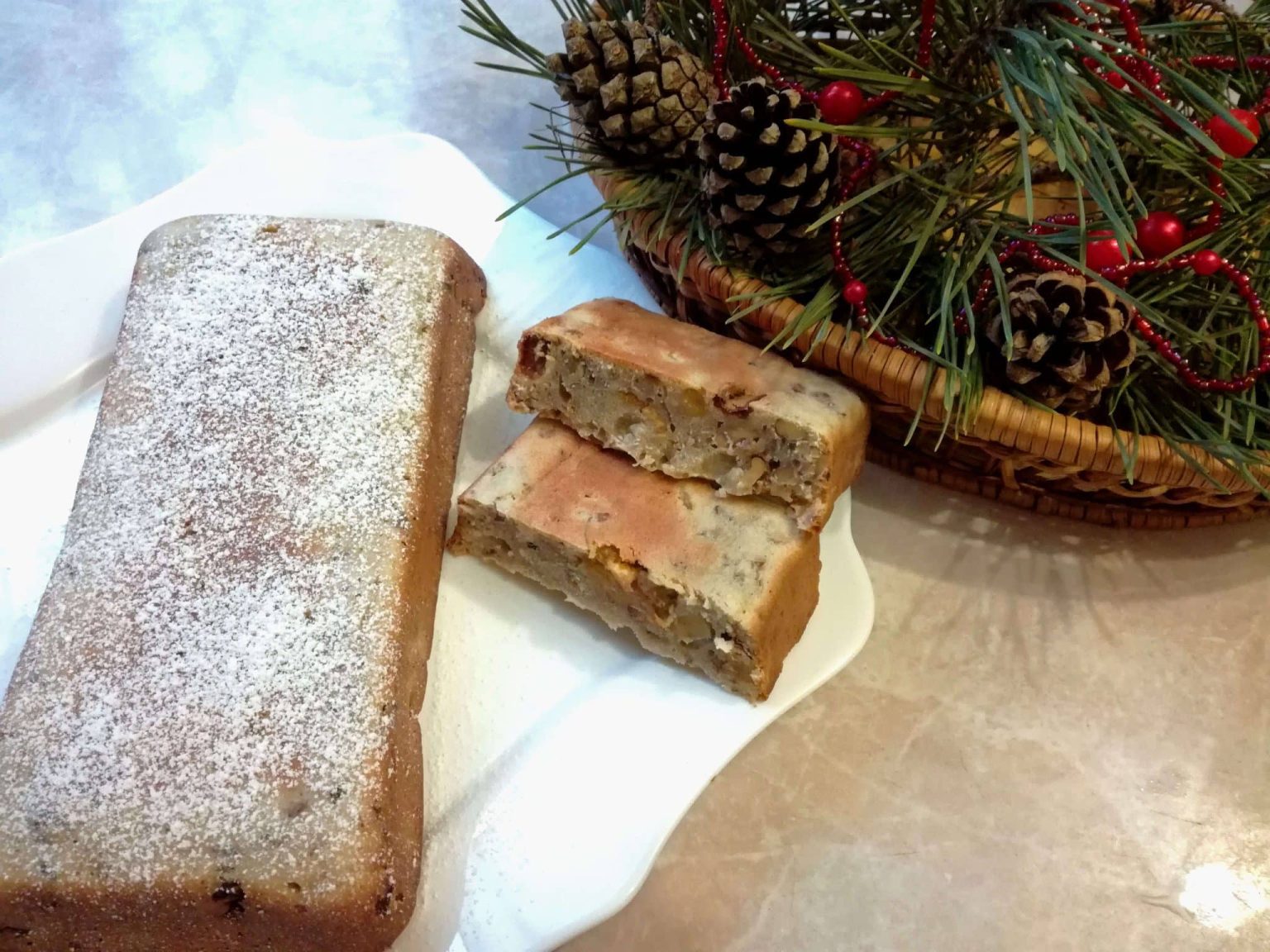 Christmas dried fruit cake | Ukrainian recipes