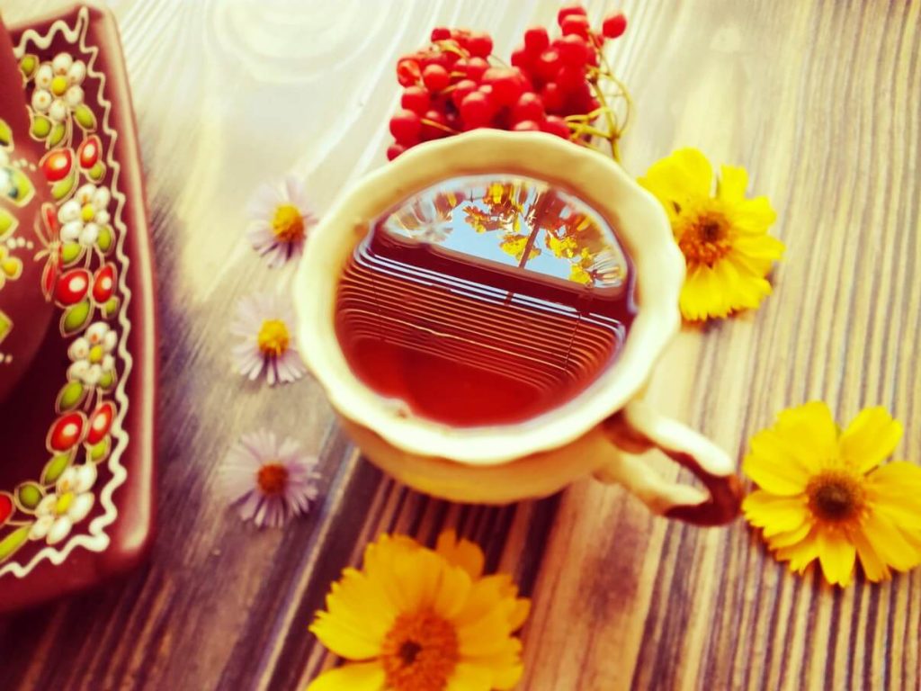 Autumn tea with herbs | Ukrainian recipes