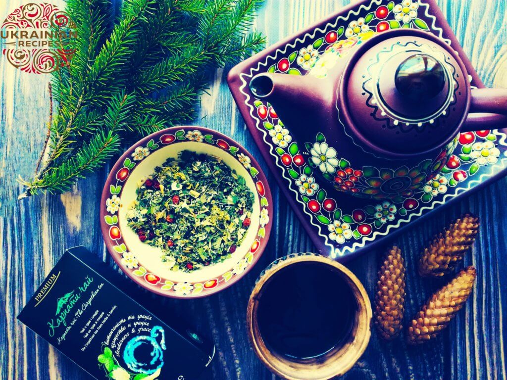Herbal tea with berries | Ukrainian recipes