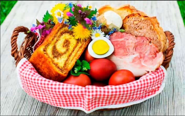 Ukrainian Easter basket | Ukrainian recipes