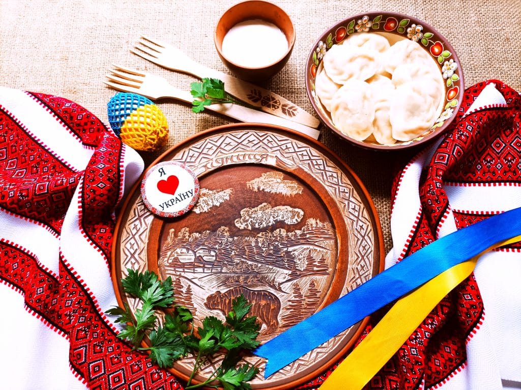 Varenyky with salted farm cheese filling | Ukrainian dumplings