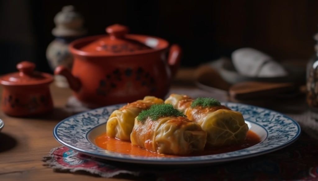 Ukrainian stuffed cabbage rolls | Ukrainian recipes