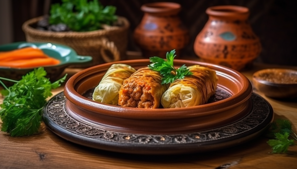 Baked stuffed cabbage rolls | Ukrainian recipes